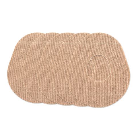 Ff 5pcs Waterproof Adhesive Patches Sensor Patch Glucose Meter Sensor Fixing Sticker Long