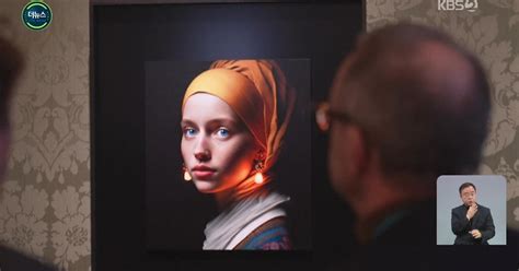 [지구촌 더뉴스] Ai가 그린 ‘진주 귀걸이를 한 소녀 논란