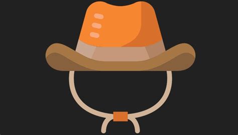 آیکون کلاه کابوی فری پیک ایرانی پیک فری وکتور Psd آیکون