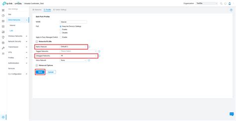 how to configure 802 1q vlan on omada switches when used with a third
