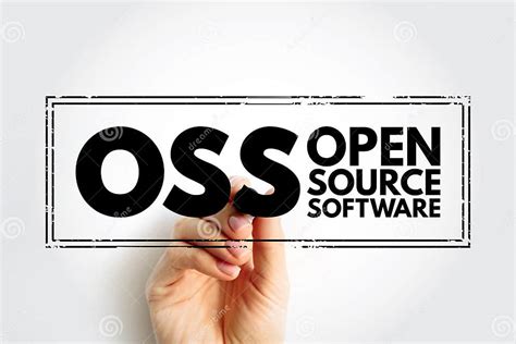 Oss Open Source Software Is Software That Is Distributed With Its