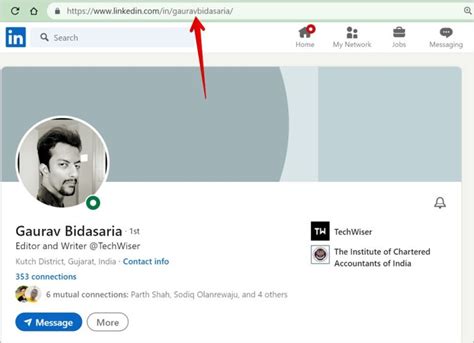 What Is My LinkedIn Profile And How To Share It On Mobile And PC TechWiser