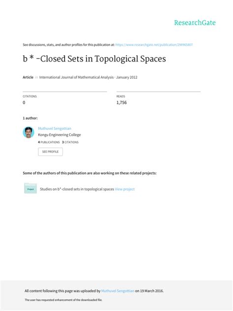 discover closed sets in topological spaces pdf topology