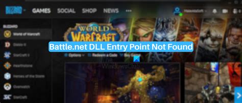 Dll Entry Point Not Found Fix