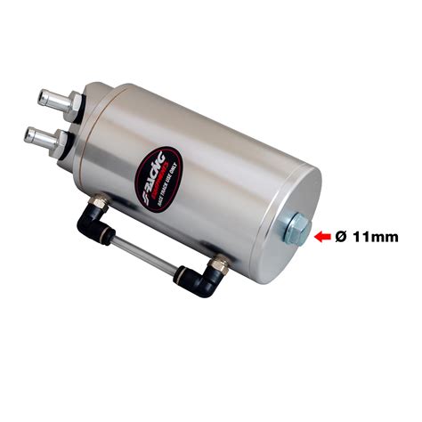 Oil Tank Additional Silver 350 Ml Oil Tanks Simoni Racing