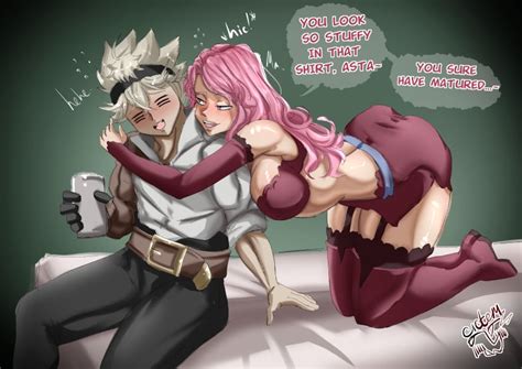 Rule 34 Ash Blonde Hair Asta Black Clover Belt Black Clover Blush Blushing Blushing Female