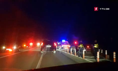 ქობულეთის შემოვლით გზაზე ავტოსაგზაო შემთხვევისას ორი ადამიანი დაშავდა [ვიდეო] 1tv