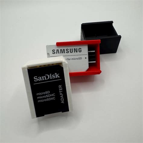 Micro Sd Card Storage Box Etsy