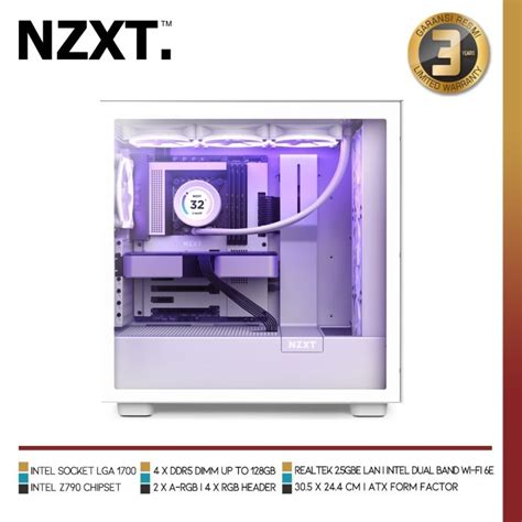 Jual Nzxt N7 Z790 Intel Z790 Lga 1700 Ddr5 Atx Shopee Indonesia
