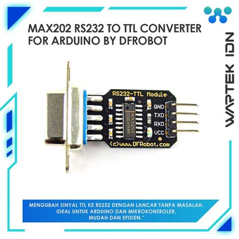 Jual Max202 Rs232 To Ttl Converter For Arduino By Dfrobot Kota