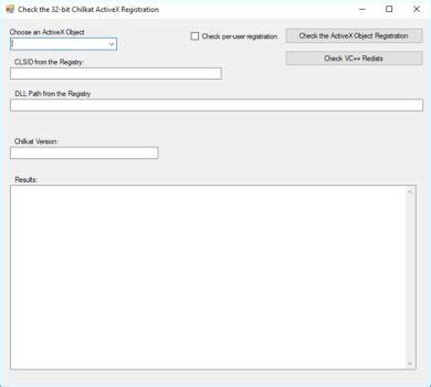 Install Bit ActiveX And Verify Install Chilkat Tech Notes