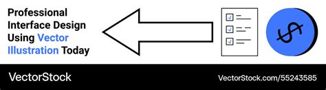 Professional Interface Design Workflow Royalty Free Vector