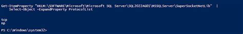Mission Sql Homeostasis Getting List Of Protocols Enabled In A Sql Server Instance