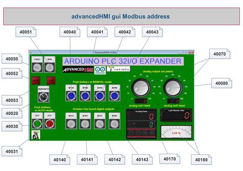 Arduino Plc 32 Iostate Machinescada Or Hmi 8 Steps Instructables