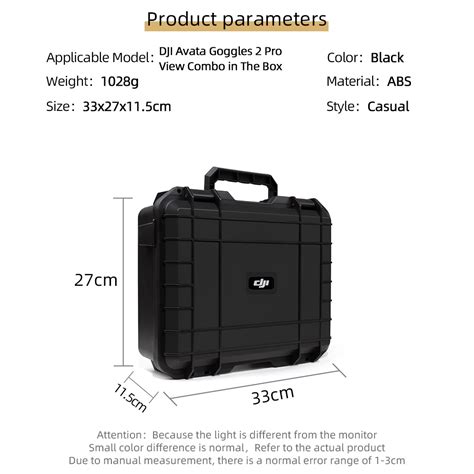 For Dji Avata Storage Case Hard Shell Suitcase Explosion Proof Case For Dji Avata Accessory Case