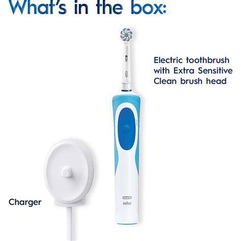 Oral B Vitality Plus Sensitive Electric Toothbrush Each Woolworths