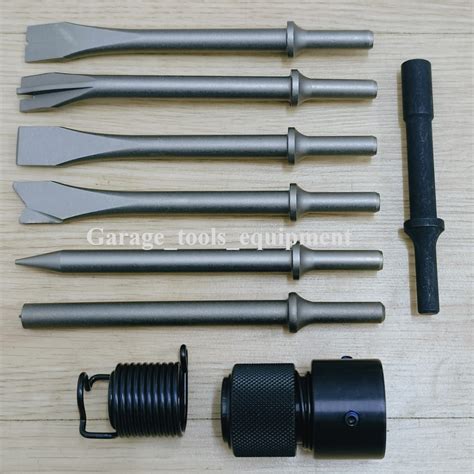 Spare Part For Air Hammer Punch Silver Type Black Type Flat Chisel