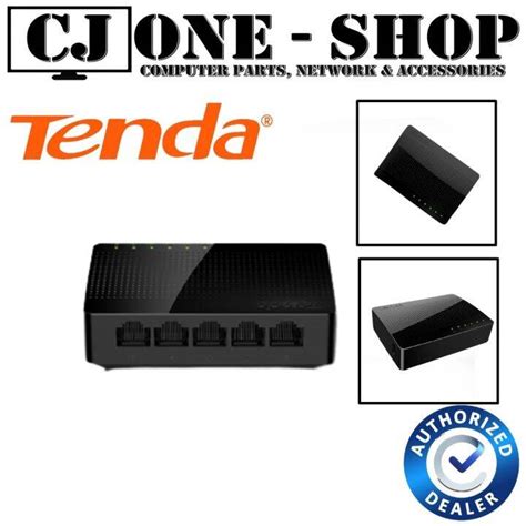 Tenda Sg105 5 Port Desktop Gigabit Switch Ethernet Network Lan Hub
