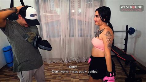 Lia Cooper Receives Intimate Boxing Class From Danny Clark Eporner