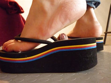 Danny Tramples Me And Models My Platform Flip Flops Porn Pictures Xxx