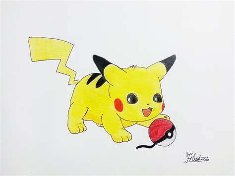 Baby Pikachu Drawing At GetDrawings Free Download
