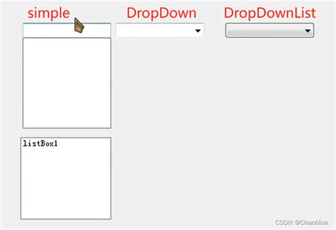 C Winform —— 13 Combobox下拉框组合框介绍winform 下拉框 Csdn博客