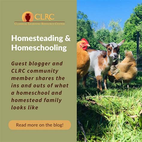 Classical Learning Resource Center On Linkedin Clrconline Homestead Homeschool