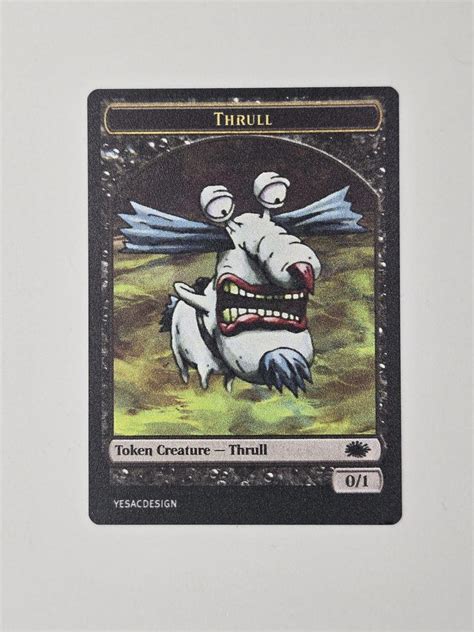 Magic The Gathering Thrull Tokens Ahh Real Monsters Etsy