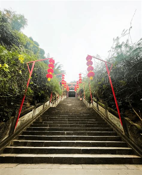 游游仙丨身着汉服游富乐山带你感受富乐山的三国文化 绵州 觅云 刘备