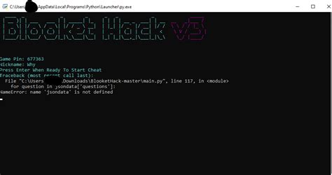 Nameerror Name Jsondata Is Not Defined · Issue 13 · Kgsenseiblookethack · Github