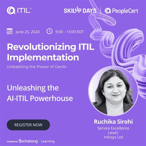 Ruchika Sirohi On Linkedin Skilupdays Generativeai Itil