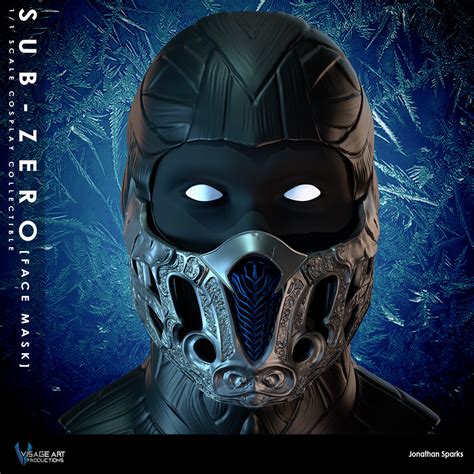 Sub Zero Mortal Kombat Face