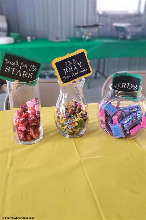 Diy Graduation Candy Buffet Everyday Shortcuts