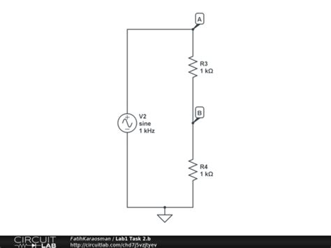 lab1 task 2 b circuitlab