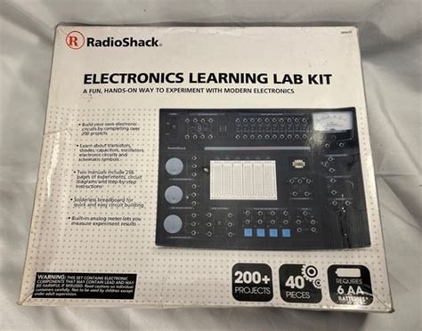 Radioshack 20 055 Learning Lab Kit Black For Sale Online Ebay