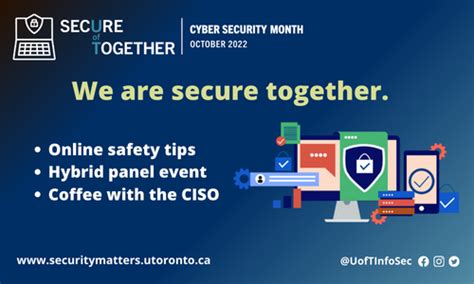 Cyber Security Month 2022 Campaign Digital Resources Security Matterssecurity Matters