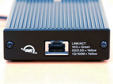 Usbでノートpcに爆速10gbpsをつなげる「owc Thunderbolt 3 10g Ethernet Adapter」レビュー Gigazine