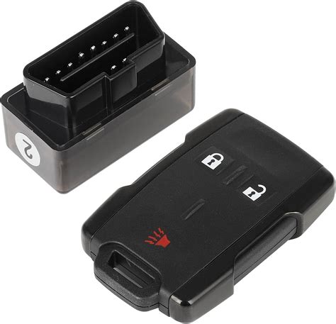 Anglewide Key Fob And Key Programmer 3 Buttons Keypads Key Replacement Remote Kit