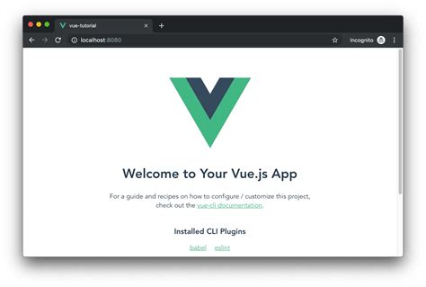 tutorial vue js and restful api lumen 2 membuat project baru vue js