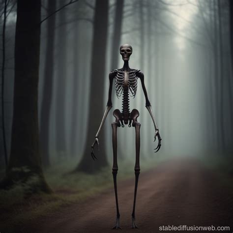 A Horror Creature With Long Limbs Stable Diffusion Online