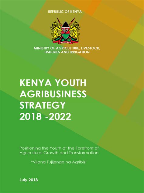 Kenya Youth Agribusiness Strategy Pdf Agriculture Food Security