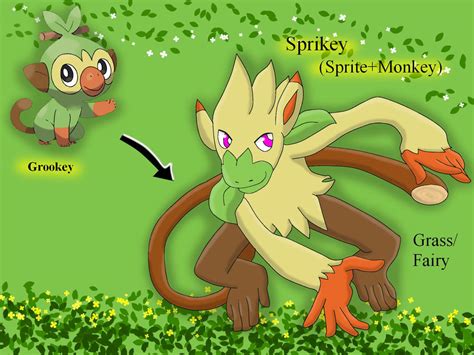 Grookey Final Evolution By Kyr22 On Deviantart