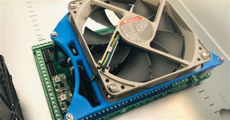 FanMount For Open CNC Shield By Prznt Download Free STL Model Printables Com