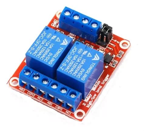 Modulo Rele Relevo 2 Canales 12v Optoacoplado Arduino Cuotas Sin Interés