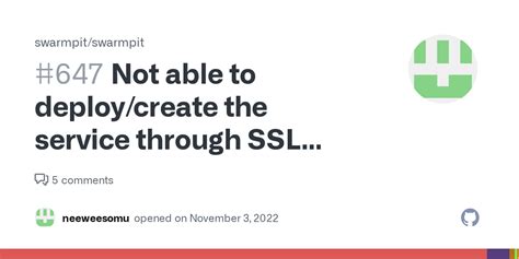 Not Able To Deploycreate The Service Through Ssl Firewall From