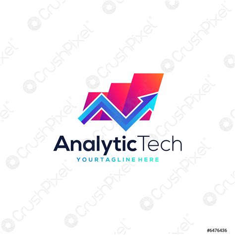 Simple Analytic Logo Designs Template Business Logo Design Stock