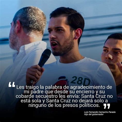 El Hijo Del Gobernador En Nombre De Su Padre Agradeció El Apoyo De