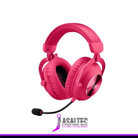 Audífonos Inalámbricos Logitech G PRO X 2 LIGHTSPEED USB Wireless 2 4GHz BT PC PS5 Magenta
