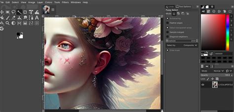 Im Trying To Select The Whole Eye But It Only Selects Couple Of