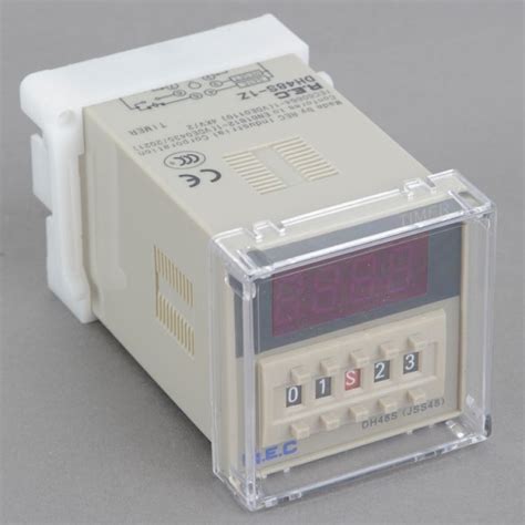 0 01s 99h 99m 24v Dc Programmable Timer Time Delay Relay Dh48s 1z Free Shipping Thanksbuyer